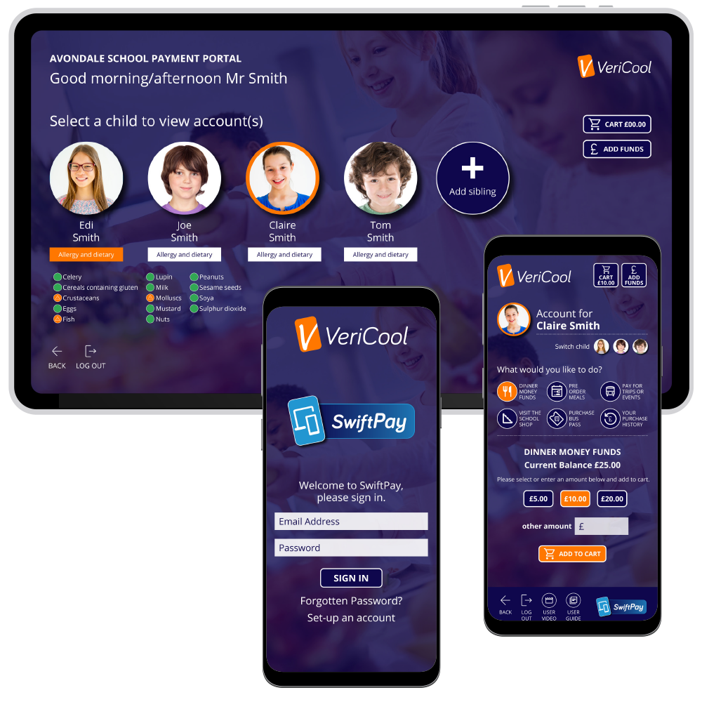 SwiftPay cloud hosted online payments
