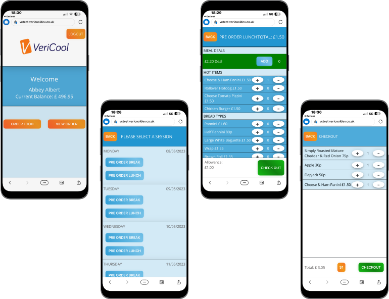 SwiftOrder app based pre-order